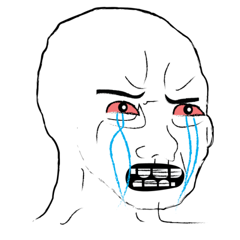 Transparent crying wojak png - Photo #1742 - Waryhub